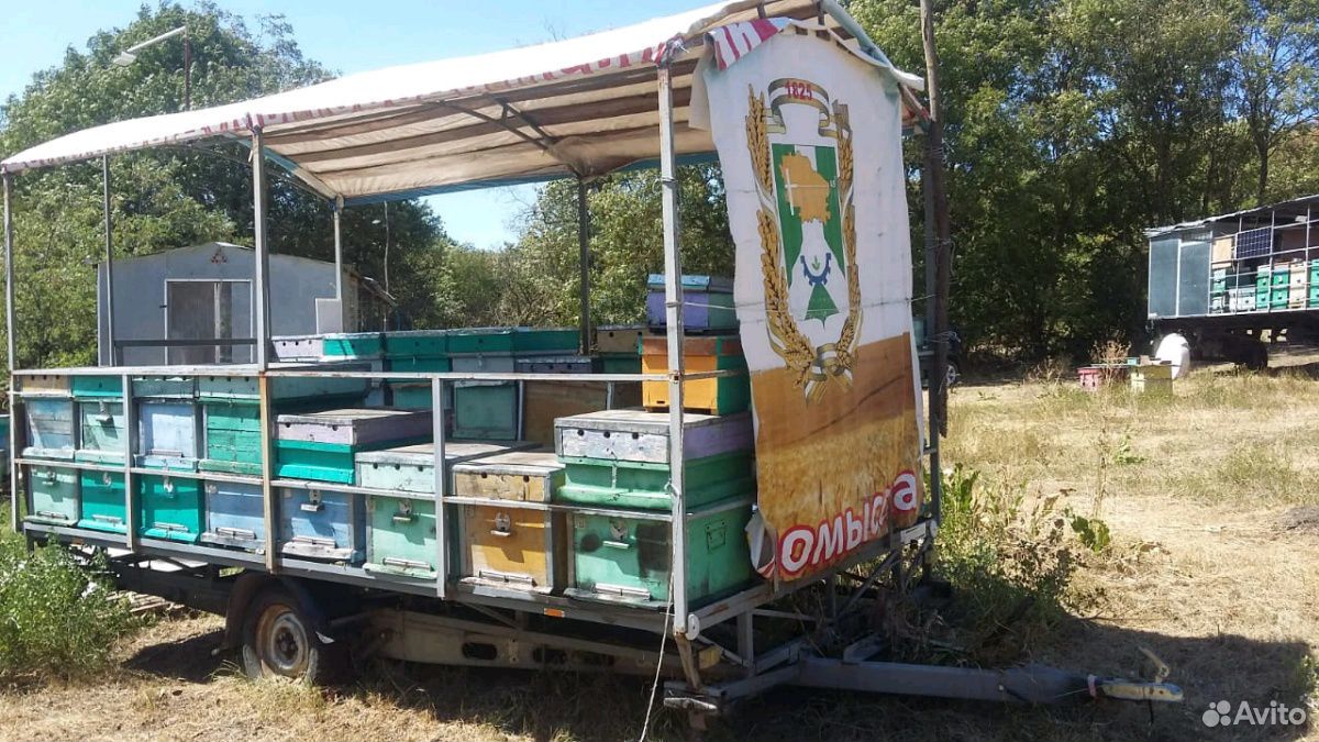 Пасека на прицепе