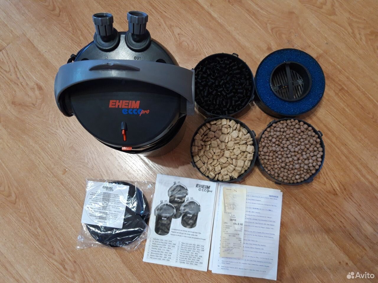 Фильтр внешний eheim 2036 ecco pro +