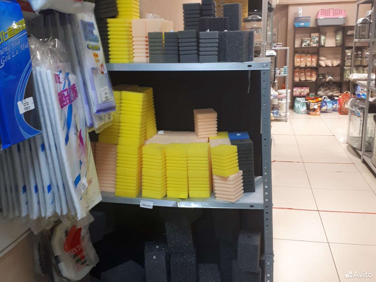 Губки для помп,синтепон,катриджы