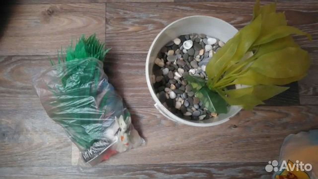 Декорации в аквариум