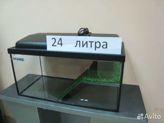 Черепашник с полочкой 24л