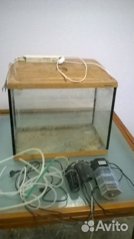 Аквариум AquaPlus 60л с крышкой и подсветкой +