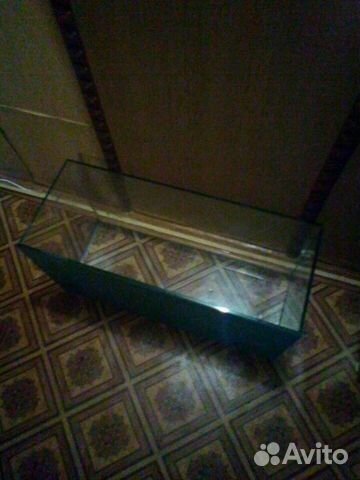 Аквариум 140 литров б/у цена 1500 можно договоритс