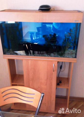 Аквариум с тумбой 120л "Аква Плюс"