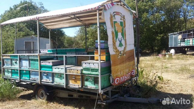 Пасека на прицепе