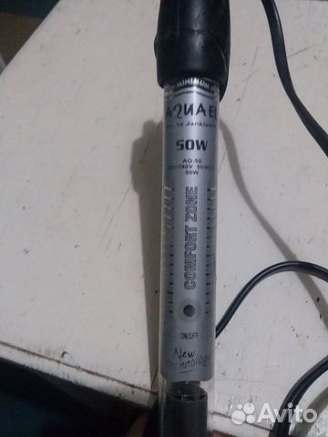 Обогреватель с терморегулятором aquael 50w