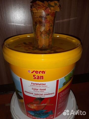 Хлопья для рыб Sera