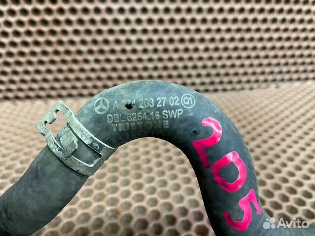 Патрубок трубопровод шланг Mercedes W205 в Москве, цена 2 750 руб ...