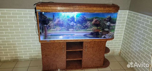 Аквариум с тумбой 400Л jebo